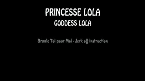 Branle Toi Pour Moi J off instruction in french n2 Mistress Lola Incitation à la