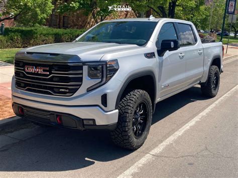 2022 Gmc Sierra 1500 Wheel Offset Aggressive 1 Outside Fender
