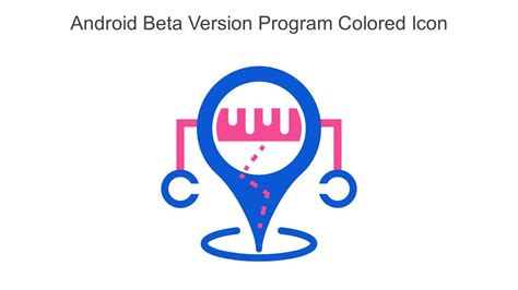 Android Beta Version Program Colored Icon In Powerpoint Pptx Png And Editable Eps Format PPT Example