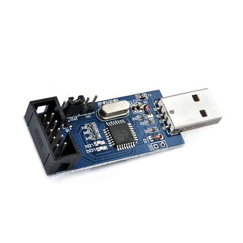 10 Pin Cable Usb Atmega8 Atmega128 Arduino Usbasp Avr Programmer Adapter
