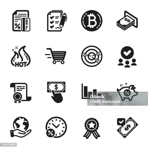 타겟팅 대출 비율 돼지 판매와 같은 금융 아이콘 집합입니다 벡터 가격에 대한 스톡 벡터 아트 및 기타 이미지 가격 금융 마케팅 Istock