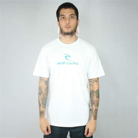 Camiseta Rip Curl Icon Palm White Rip Curl Nohall Store