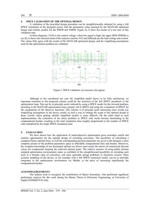 Multi Objective Optimization Based Design Of High Efficiency Dc Dc Switching Converters Pdf