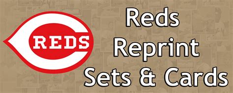 Buy Cincinnati Reds Team Sets Cards Sell Cincinnati Reds Team Sets Cards Deans Cards