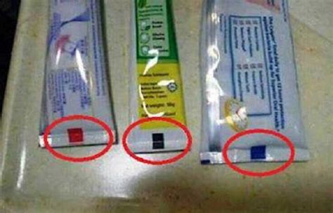 What Is The Meaning Of These Signs Of Toothpaste Such Tv