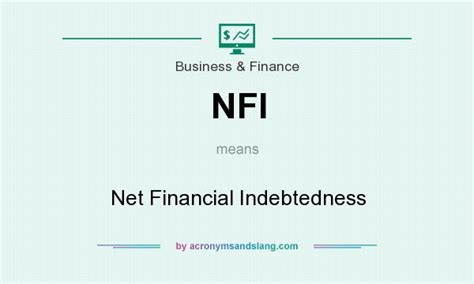 Nfi Net Financial Indebtedness In Business And Finance By