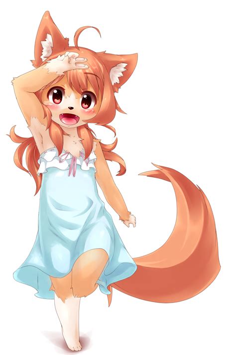 Safebooru 1girl Animal Ears Armpits Blush Dog Ears Dog Tail Flat