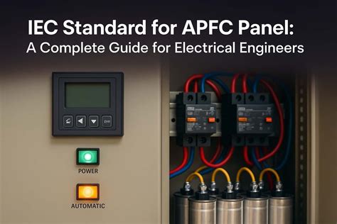 Iec Standard For Apfc Panel Electrical Engineering Hub