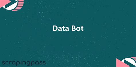 Data Bot Scrapingpass