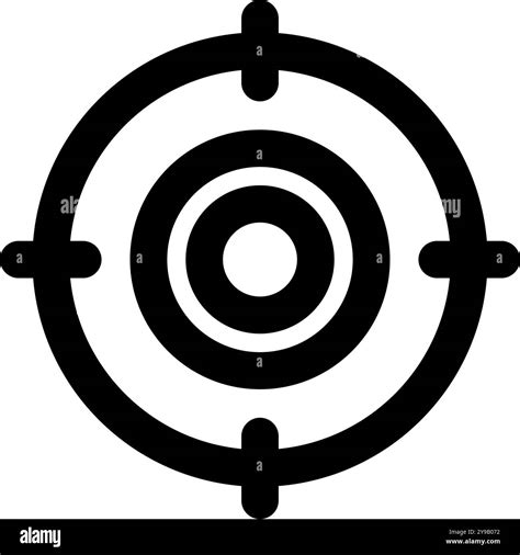 Target Tracking Icon Flat Style Symbol For Your Web Site Design Logo