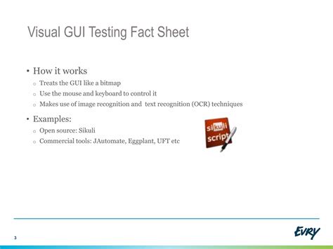 Making Visual Gui Testing Agile Ppt
