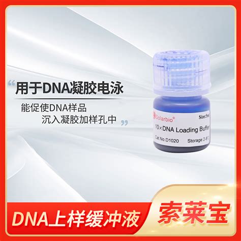 Solarbio索莱宝6×10xdna Loading Buffer凝胶电泳dna上样缓冲液 Taobao