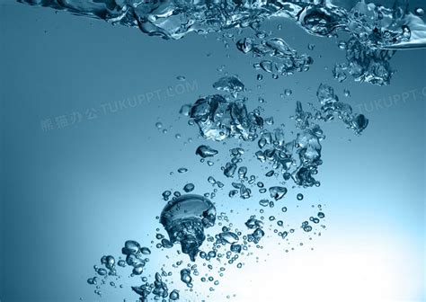 水中的气泡与水珠PNG图片素材下载 水珠PNG 熊猫办公