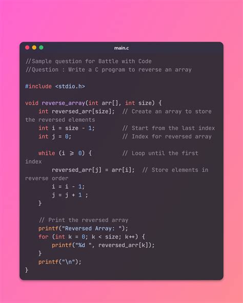 Tcc Sample Question For Battle With Codes Using Both C And Python