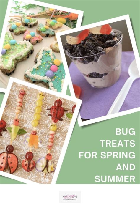 Easy Bug Themed Snacks For Spring And Summer Arkansas Girls