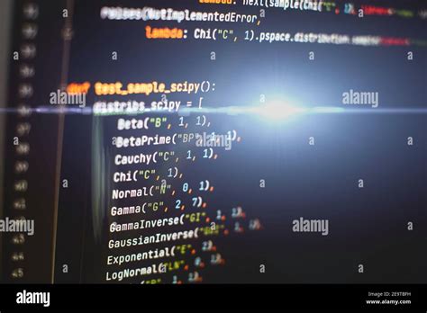 Css Javascript And Html Usage Monitor Closeup Of Function Source Code