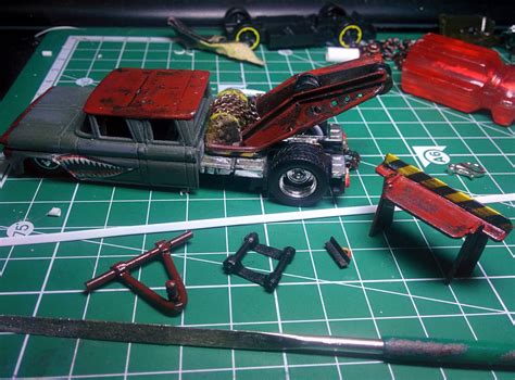 How To Scratch Build Hot Wheels Parts Scale Custom Pieces