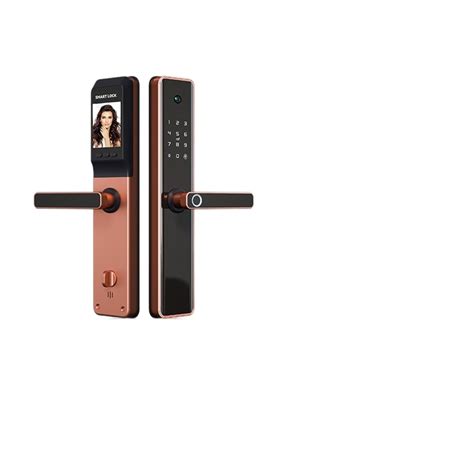 Camera Monitoring Lock Tuya Biometric Fingerprint Security Intelligent Smart Lock With App