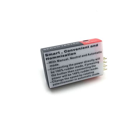Servo Motor Esc Controller Simple Servo Tester For Rc Airplane Spare Part Rc Models