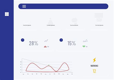 Statistics On Data Visualization Dashboard Template Edit Online Seapik