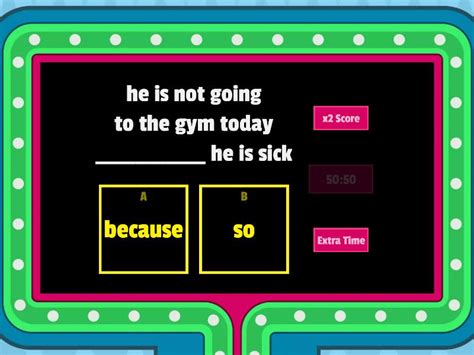 Unit Revision Gameshow Quiz