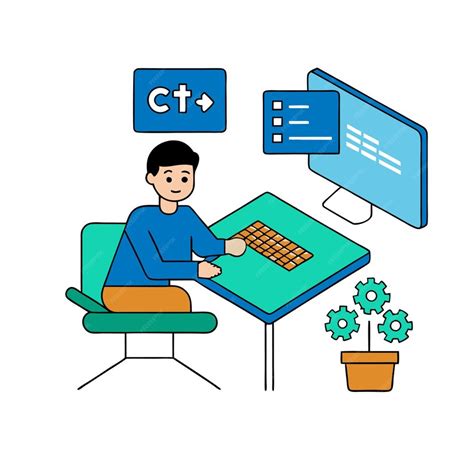 Programming Concept Coding Java Script Progamming Illustration Premium Ai Generated Vector