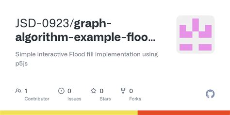 Github Jsd 0923graph Algorithm Example Flood Fill Simple Interactive Flood Fill