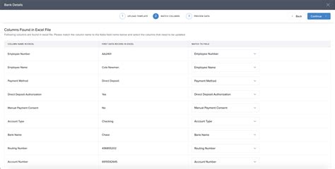 Payroll Admin Section