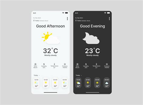 Weather App Ui Design By Emmanuella Blay Andoh On Dribbble