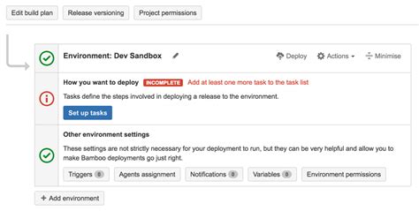 Creating A Deployment Environment Bamboo Server 72 Atlassian