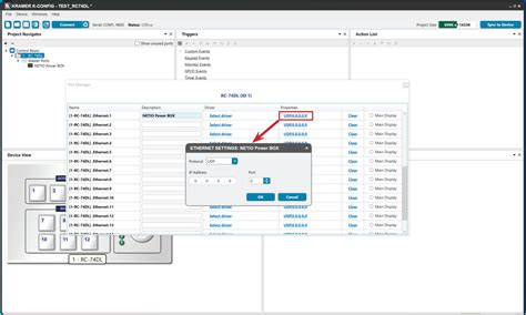 An64 Kramer K Config 3 Driver Switches Netio Pdu Power Outlets