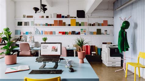 Office Sandm Unveils Colourful Office With Plastic Bottle Wall Meeting Room