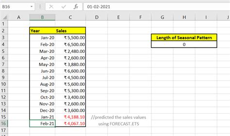 Excel Forecast Ets Seasonality Function Tpoint Tech