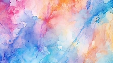 창의적 디자인을 위한 생동감 있고 혼란스러운 손으로 그린 수채색 배경 표현 다채로운 질감 빨간 잉크 빨간 페인트 미술 벽지 배경 일러스트 및 사진 무료 다운로드