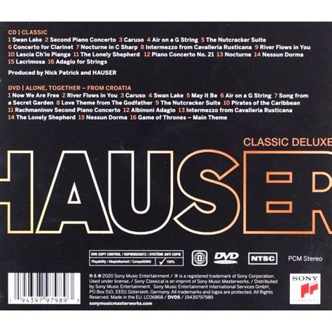 Hauser Classic Cd Dvd Emagbg