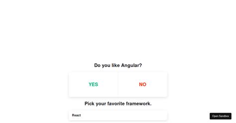 React Leaf Polls Examples CodeSandbox
