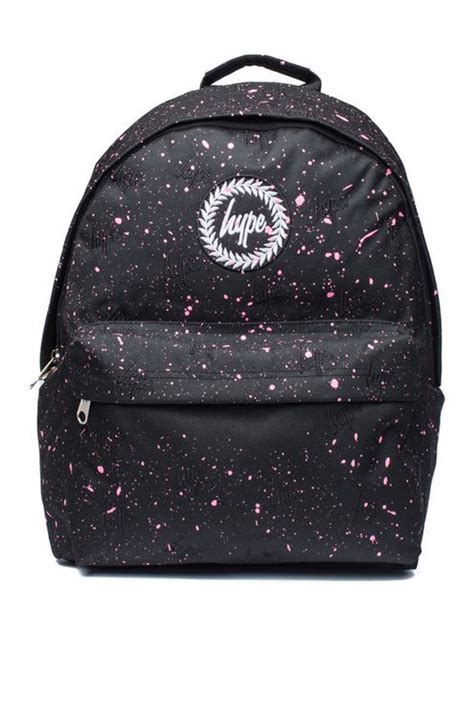 Black And Pink Speckle Backpack By Hype Topshop Bags Bags Purses
