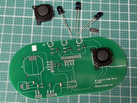 arduino praxis on twitter building up ir remote board with joysticks