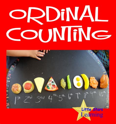 Little Stars Learning Ordinal Count Lesson