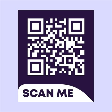 Premium Vector Scan Me Sign Flat Qrcode Icon Scan Me Qr Code Button Vector Icon