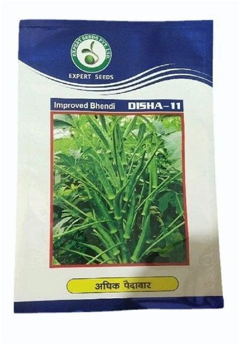 Natural Disha 11 Improved Bhendi Seeds Packaging Size 1 Kg At Best