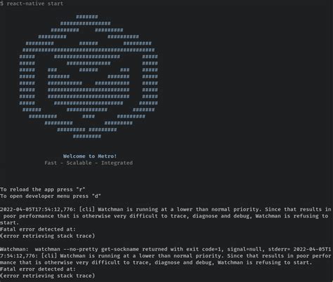 Watchman Is Refusing To Start · Issue 1013 · Facebookwatchman · Github