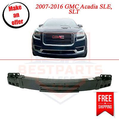 Front Bumper Reinforcement Gm1006658 Steel Primed For 2007 2016 Gmc