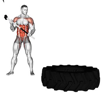 What Muscles Does Swinging A Sledgehammer Work
