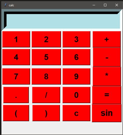 Github Usman Vechotkinter Basic Gui Calculator
