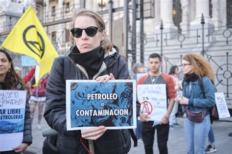 Woman Protesting Against Seismic Exploration For Offshore Oil Exploitation Editorial Image