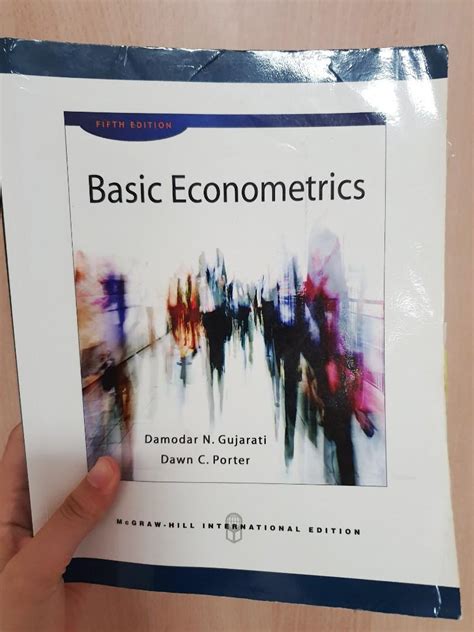 Basic Econometrics Books And Stationery Textbooks Tertiary On Carousell