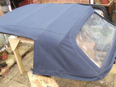 Triumph Stag Hood Soft Top In Blue With Frame 167827257