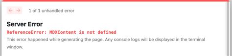 Referenceerror Mdxcontent Is Not Defined · Issue 166 · Hashicorpnext Mdx Remote · Github