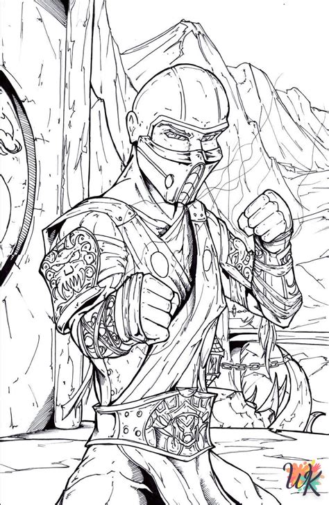 48 Disegni Sub Zero Da Colorare Gratis Per Bambini Disegnidacolorarewk